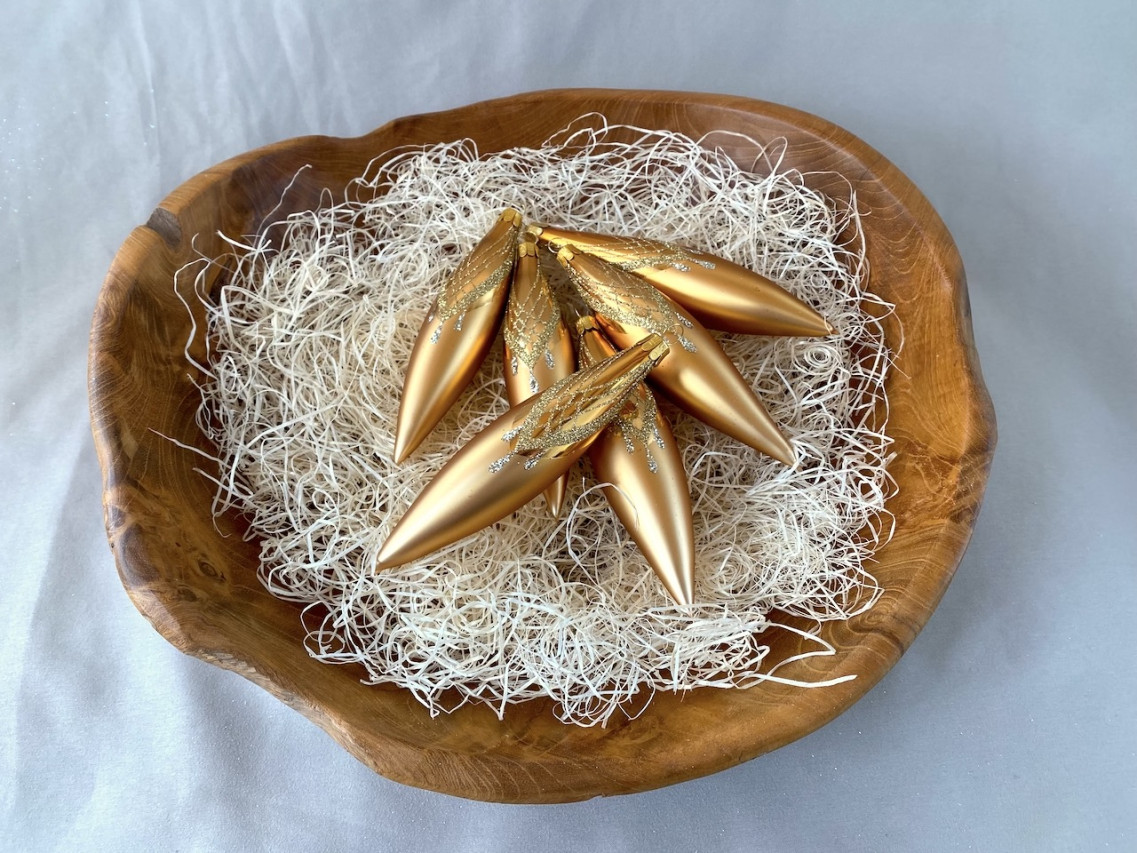 Vánoční rakety : Náhrdelník zlatý - rakety | Vánoční ...